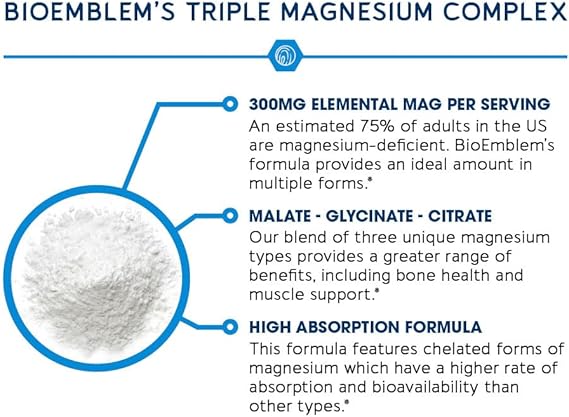 BioEmblem Magnesium 90 capsules – CareSoul