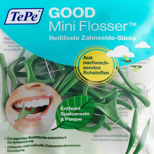 Tepe Good Mini Flosser 36 pcs with Handle – CareSoul