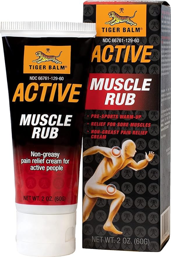 Buy Tiger Balm Active Muscle Rub 60g Online – CareSoul