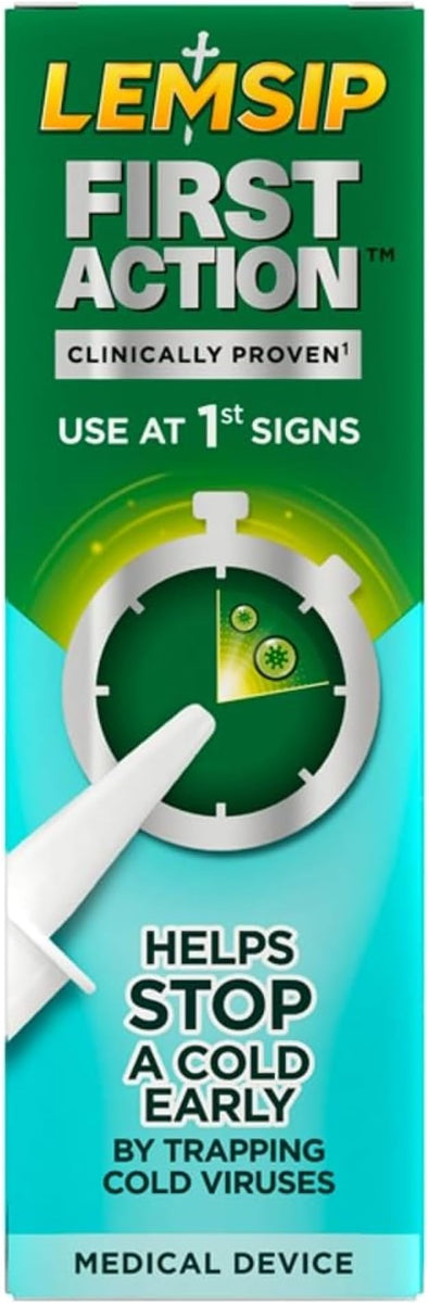 Lemsip First Action Cold and Flu Nasal Spray 20ml – CareSoul