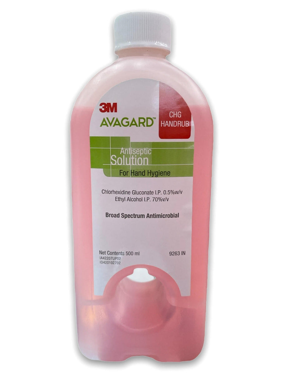 3M Avagard Hand Sanitizer 500ml, CHG Handrub – CareSoul