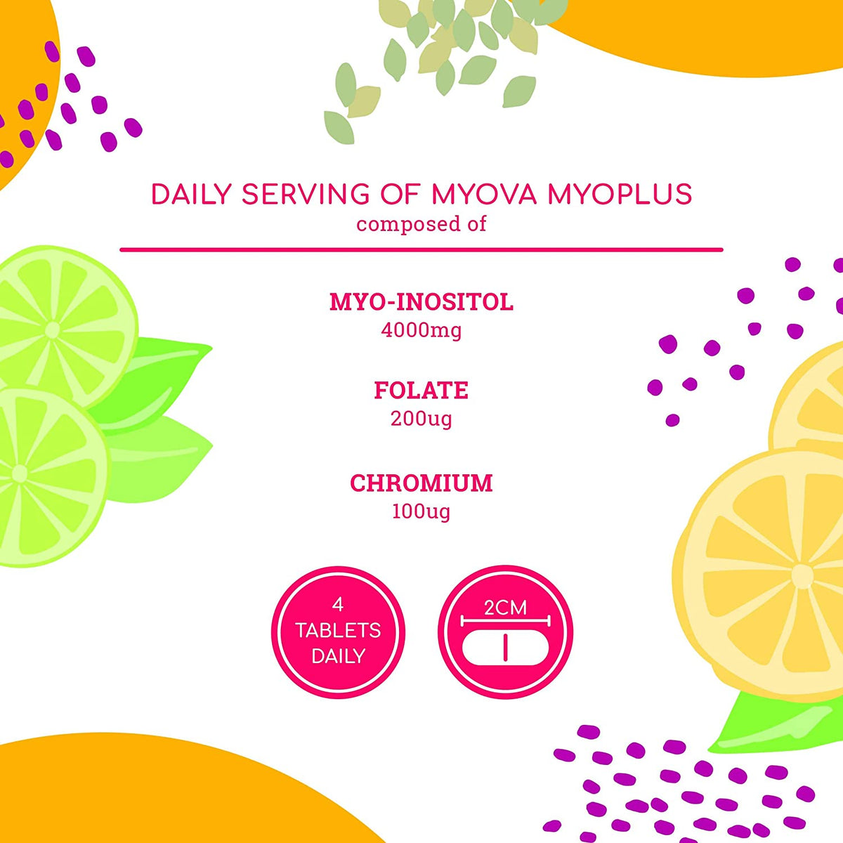 Myova Myoplus Natural Pcos Support 120 Tablets – CareSoul