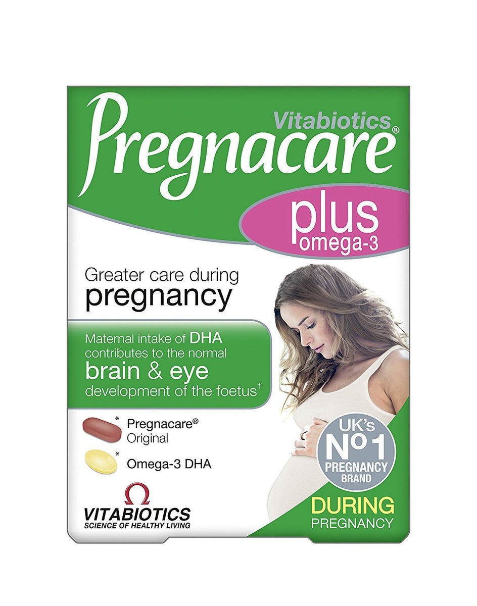 Vitabiotics Pregnacare Plus, During Pregnancy, 56 Tabs, Made in UK ...